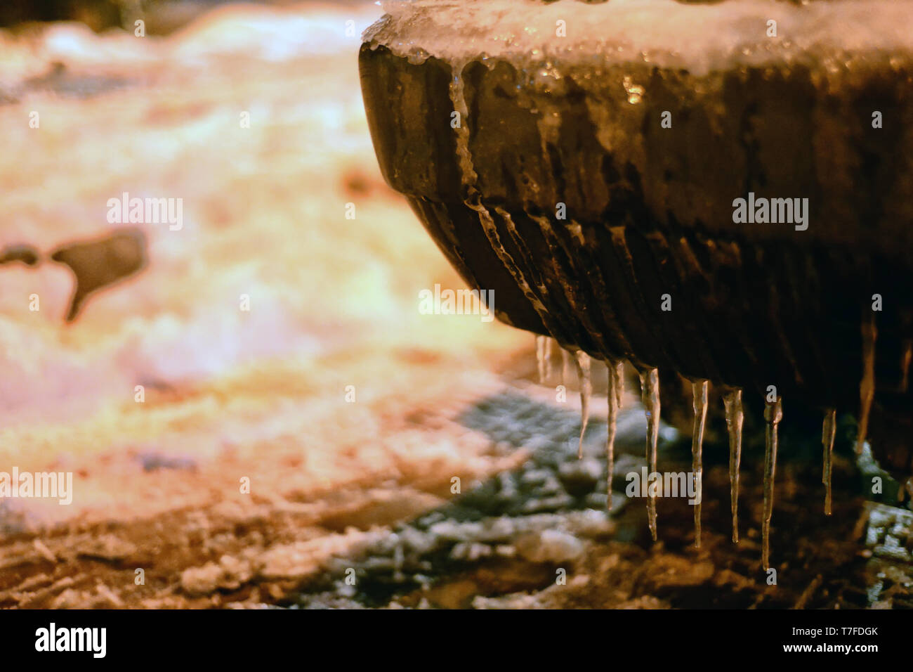 Car bumper snow hi-res stock photography and images - Alamy