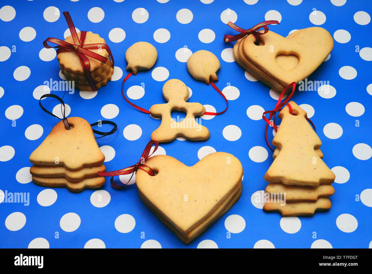 Blue cookie hi-res stock photography and images - Alamy