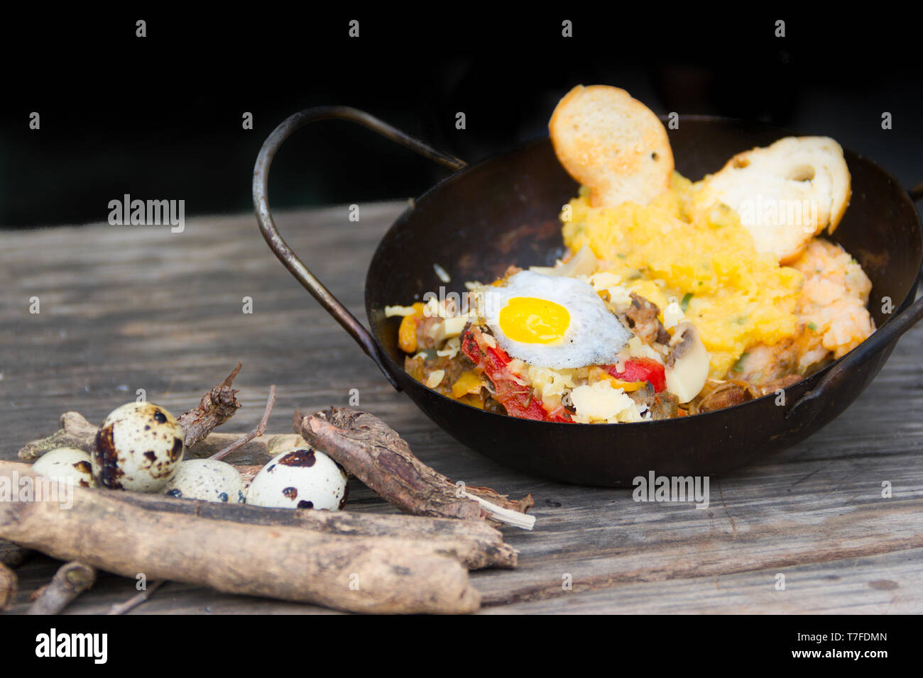 Argentine Creole steak cooked on the plow disk Stock Photo - Alamy