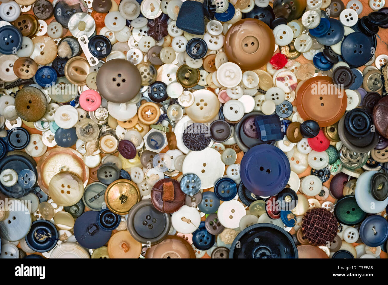 Mess of buttons hi-res stock photography and images - Alamy