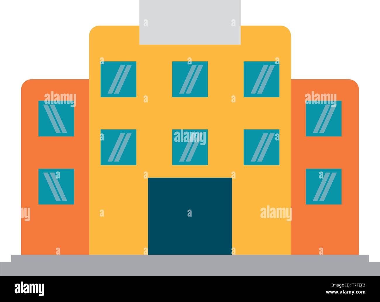 building icon cartoon Stock Vector Image & Art - Alamy