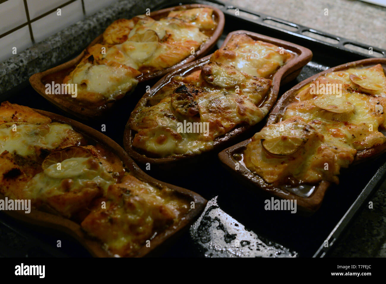 Oven roasted salmon hi-res stock photography and images - Alamy