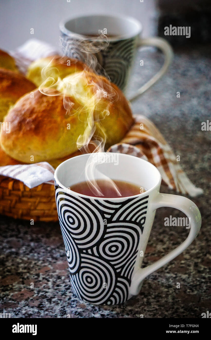Tea and bread hi-res stock photography and images - Alamy