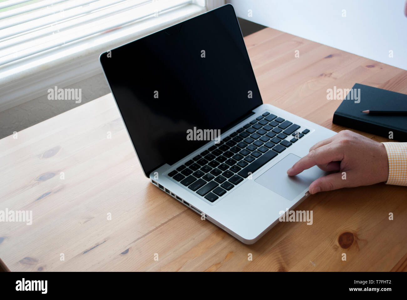 Man hand writing close up. Man searching for job openings. Scientist ...