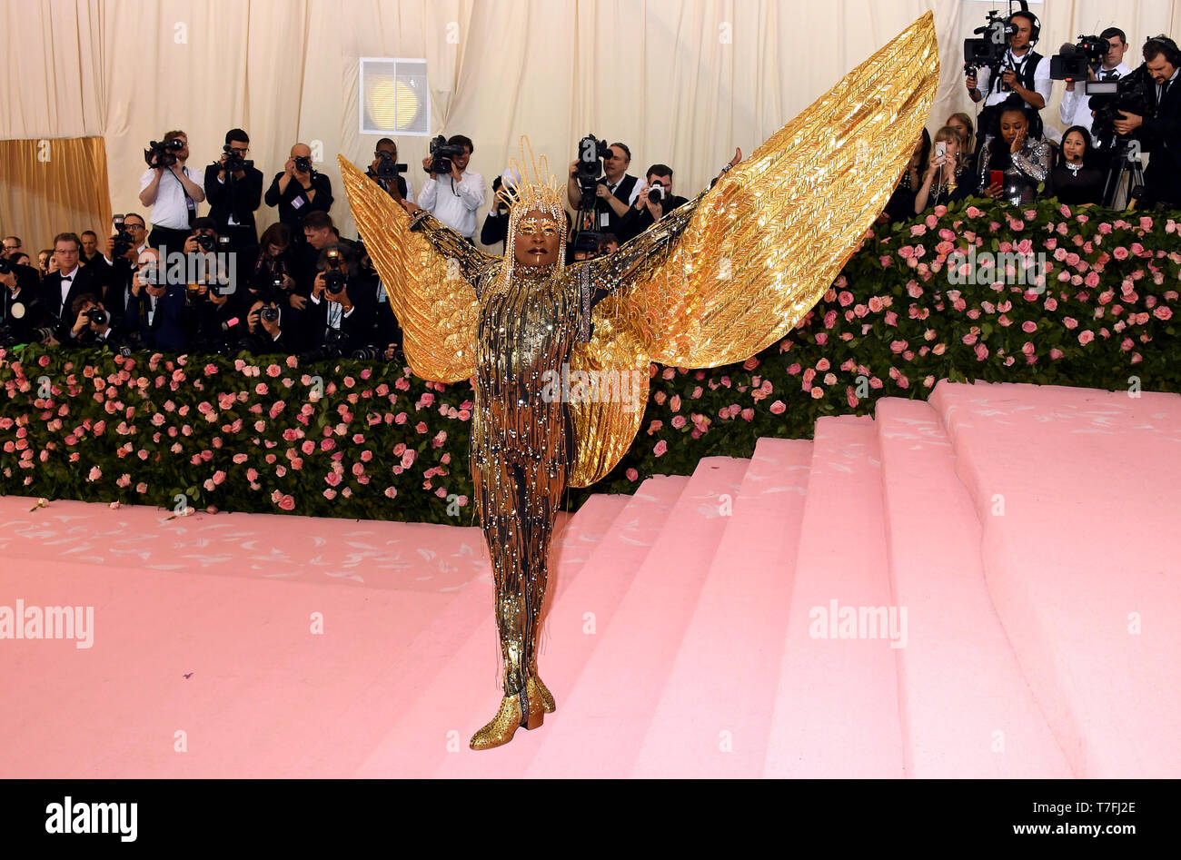 Billy Porter attending the Metropolitan Museum of Art Costume Institute ...