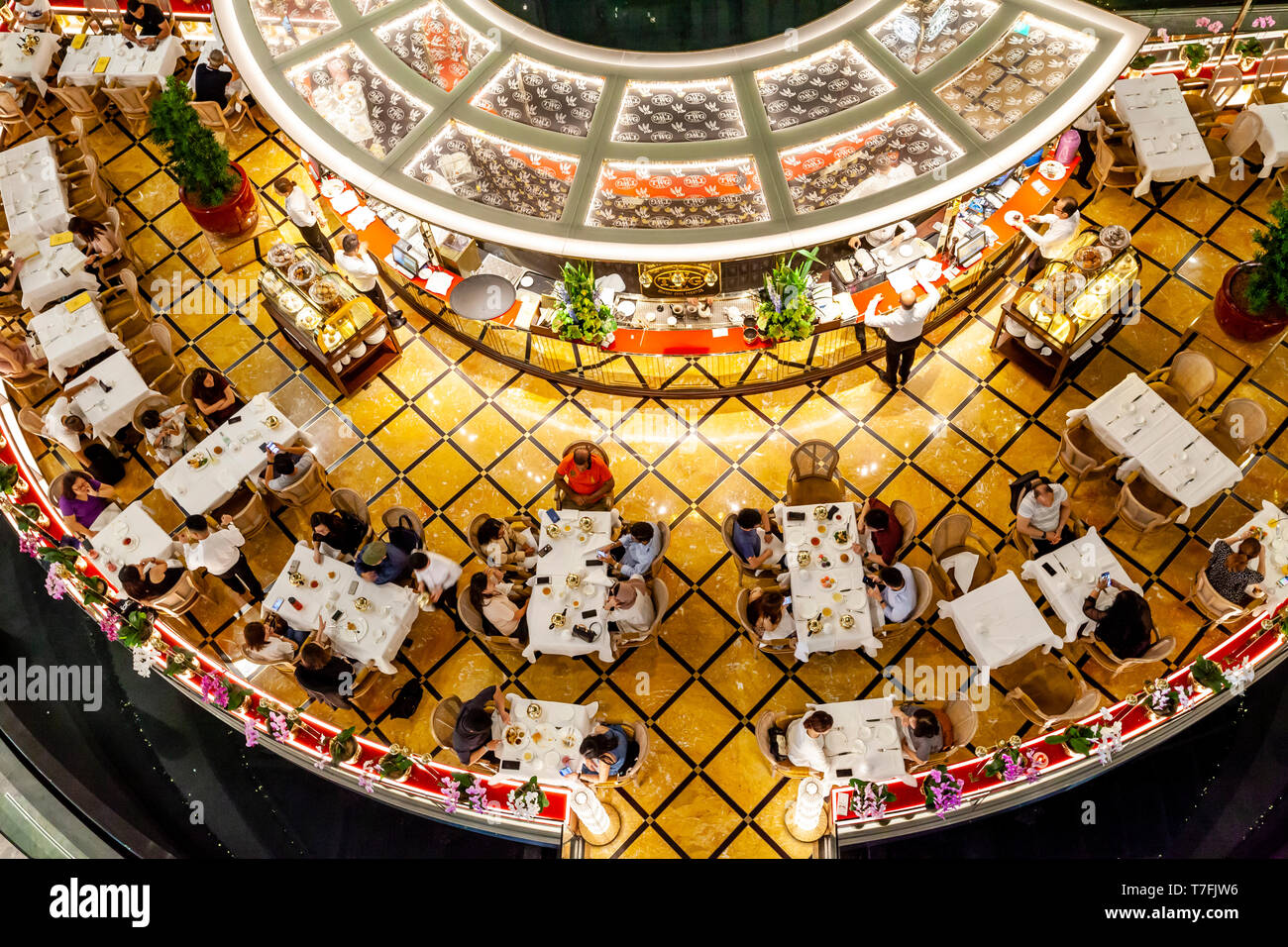 TWG Tea Garden At Marina Bay Sands, Singapore, South East Asia Stock ...