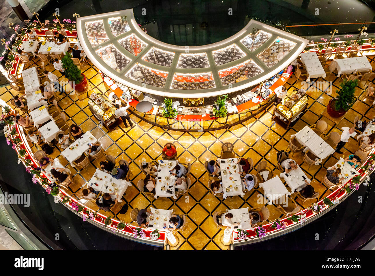 TWG Tea Garden At Marina Bay Sands, Singapore, South East Asia Stock ...