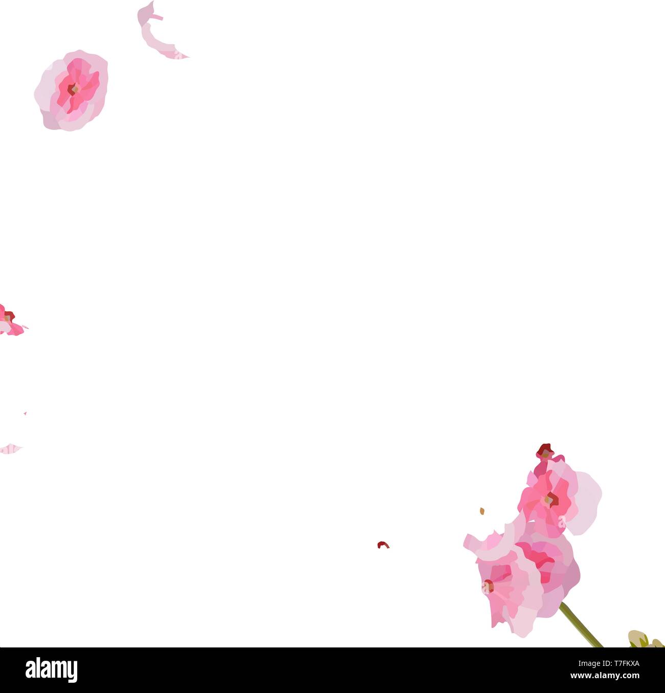 Botany garden decoration Stock Vector Images - Alamy