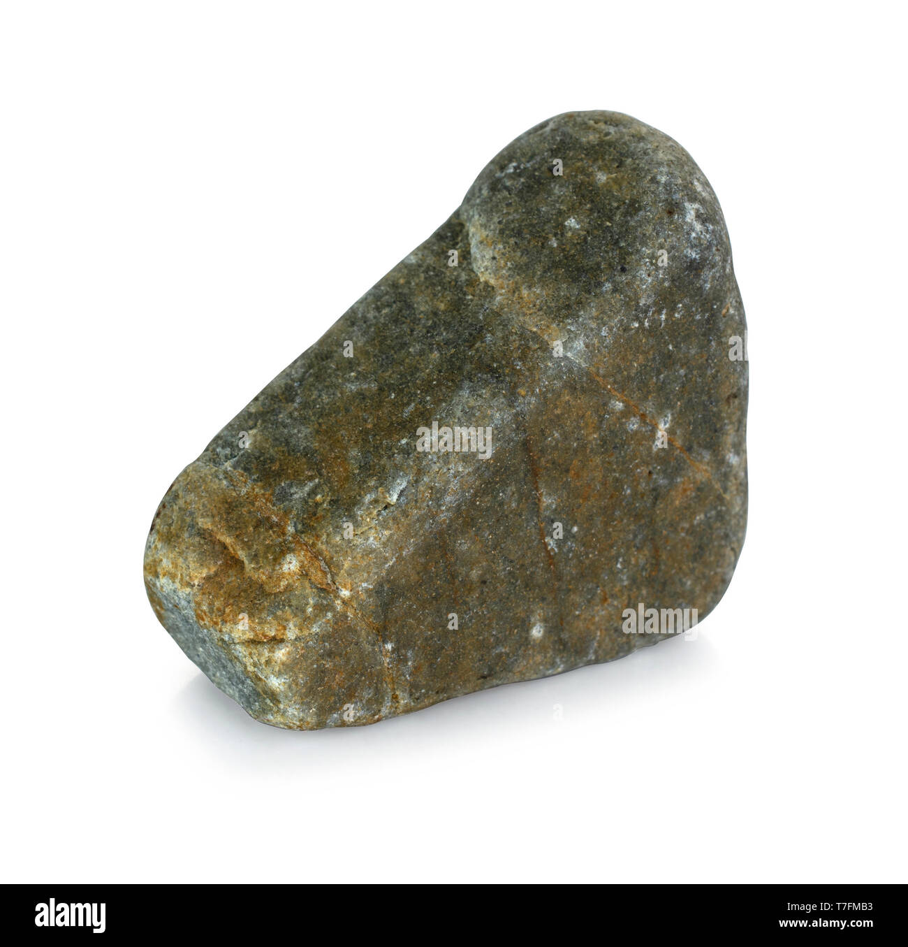 Rock stone isolated on white background with clipping path Stock Photo ...