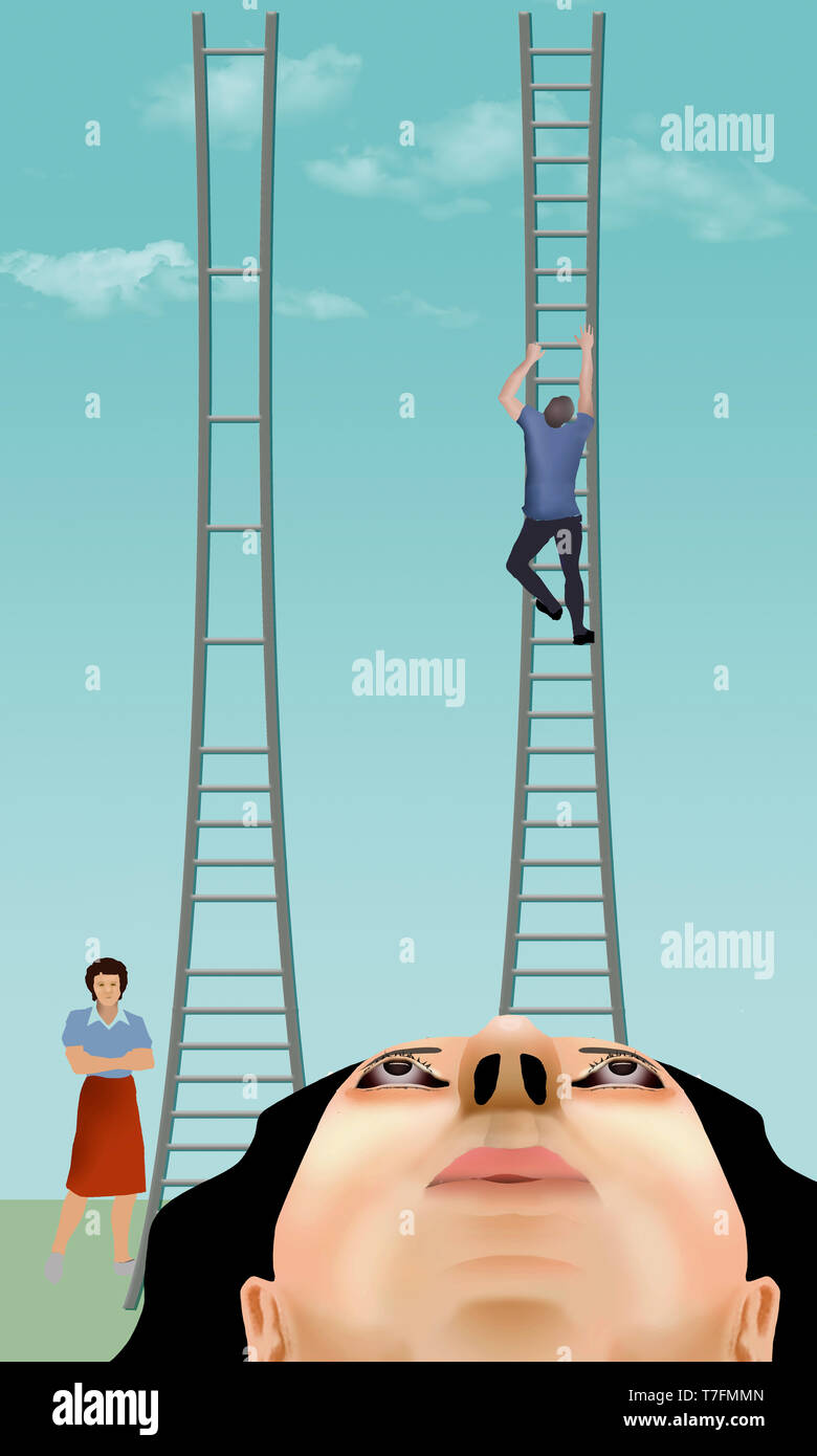 Missing ladder rungs hi-res stock photography and images - Alamy