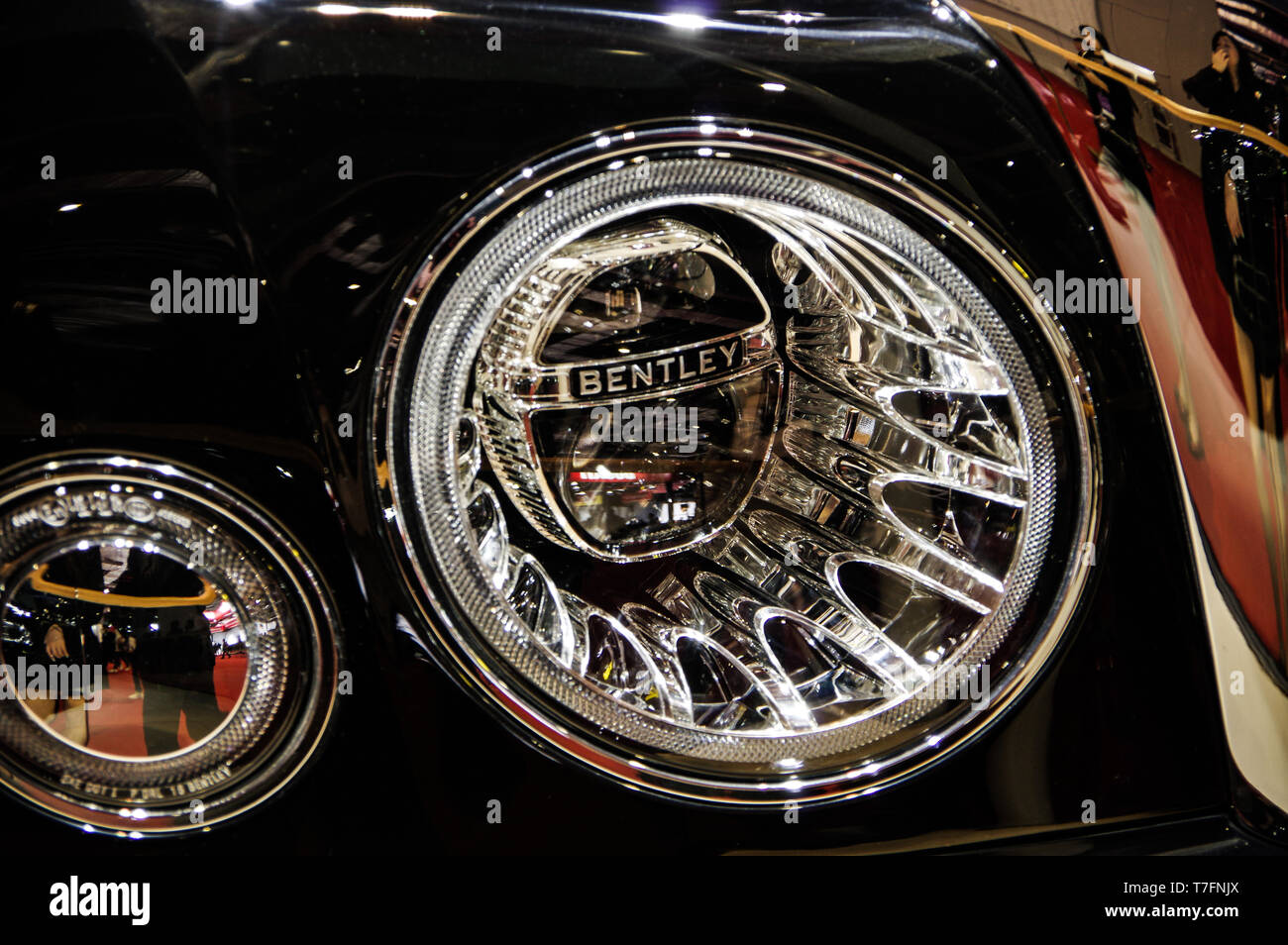 2019 Shanghai Auto Show Bentley booth Stock Photo - Alamy
