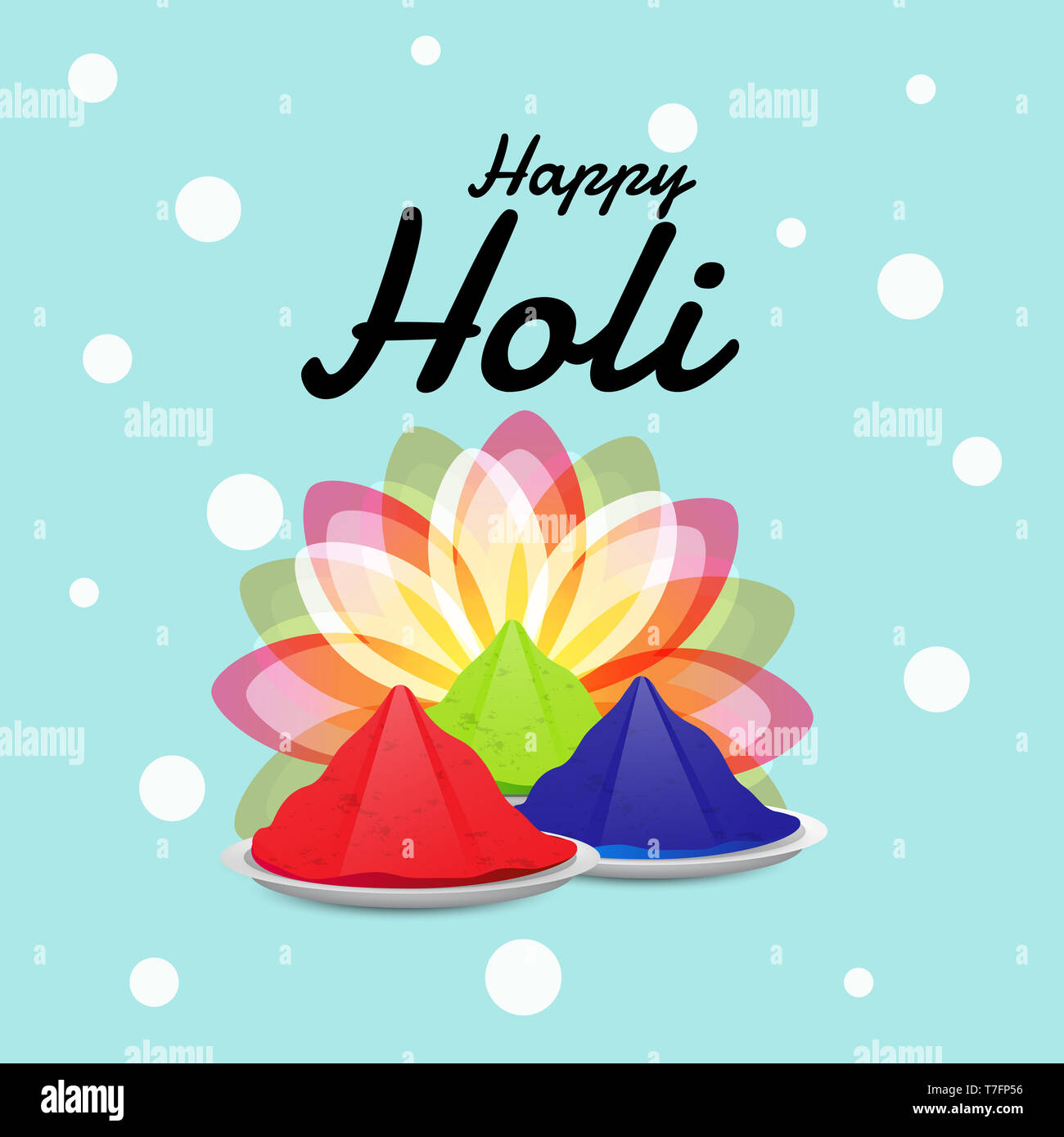 Vector illustration of a Colorful Promotional Background for Festival ...