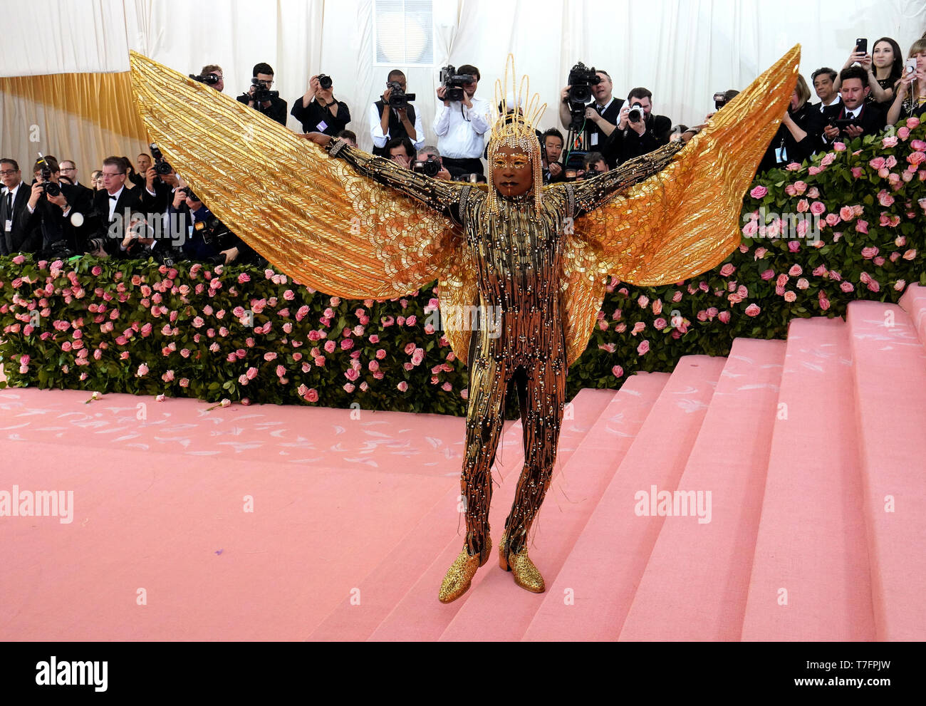 Billy Porter attending the Metropolitan Museum of Art Costume Institute ...