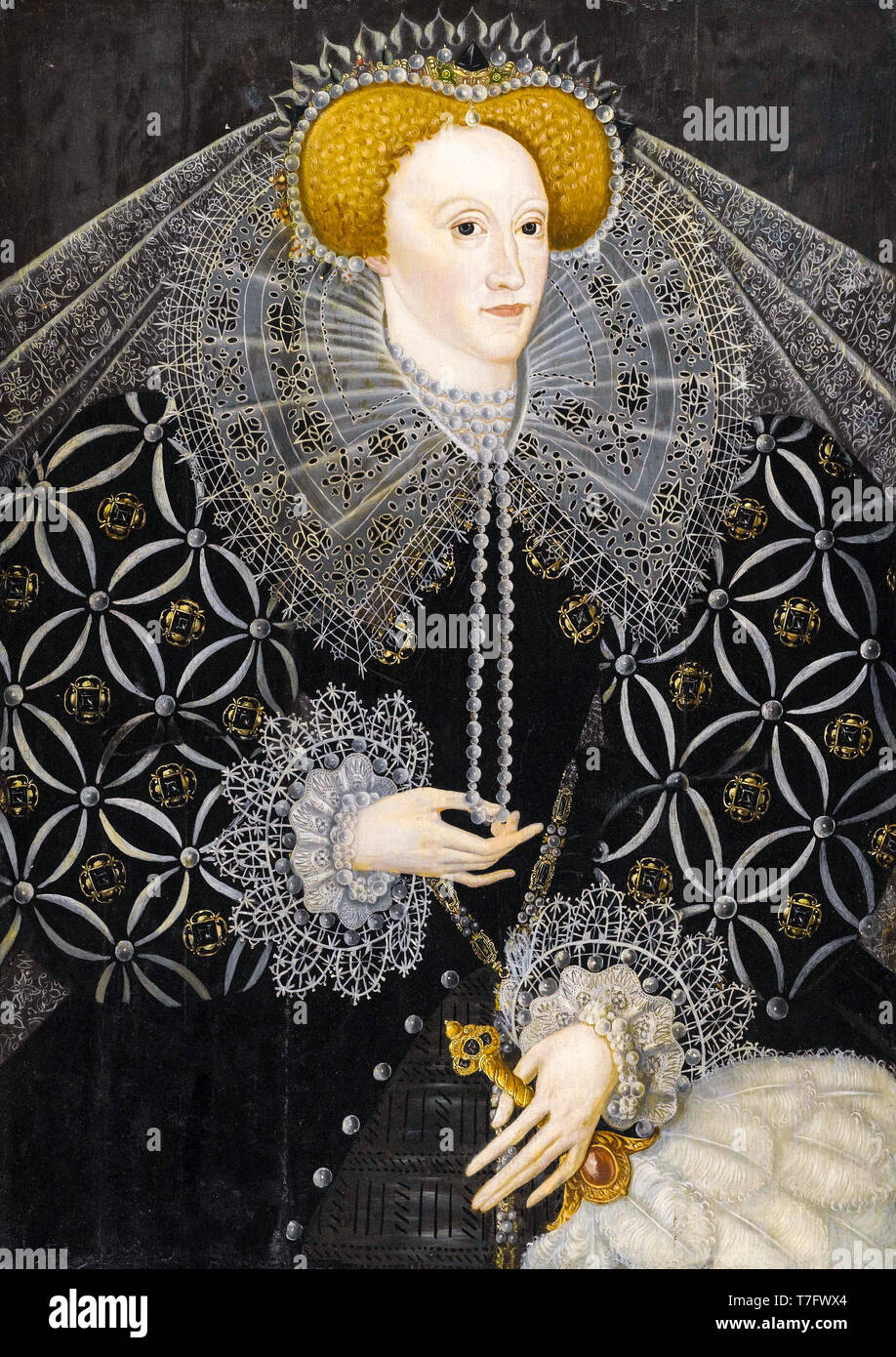 Queen elizabeth i painting hi-res stock photography and images - Alamy
