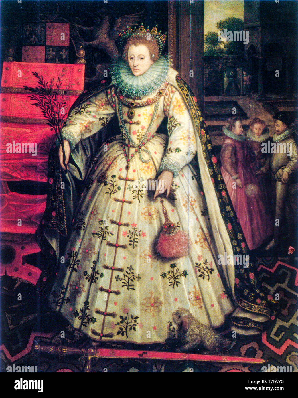 Queen Elizabeth I (1533-1603), known as The Wanstead or Welbeck or ...