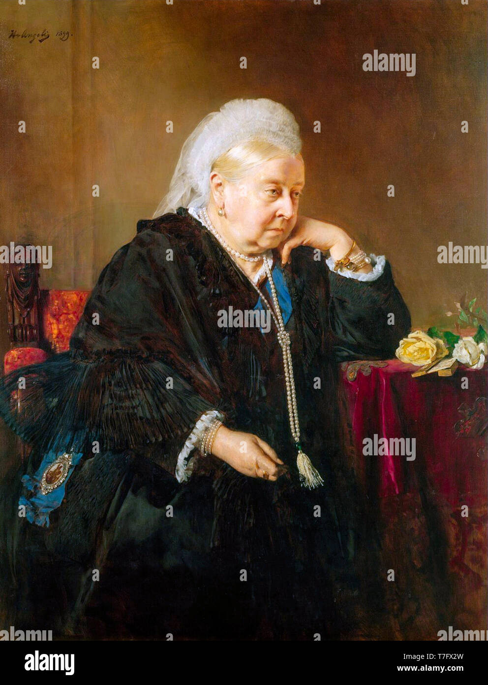 Queen Victoria Racy Portrait