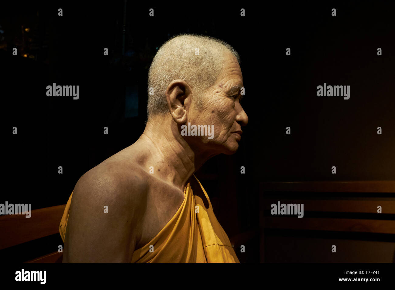 Fiberglass model monk thailand hi-res stock photography and images - Alamy