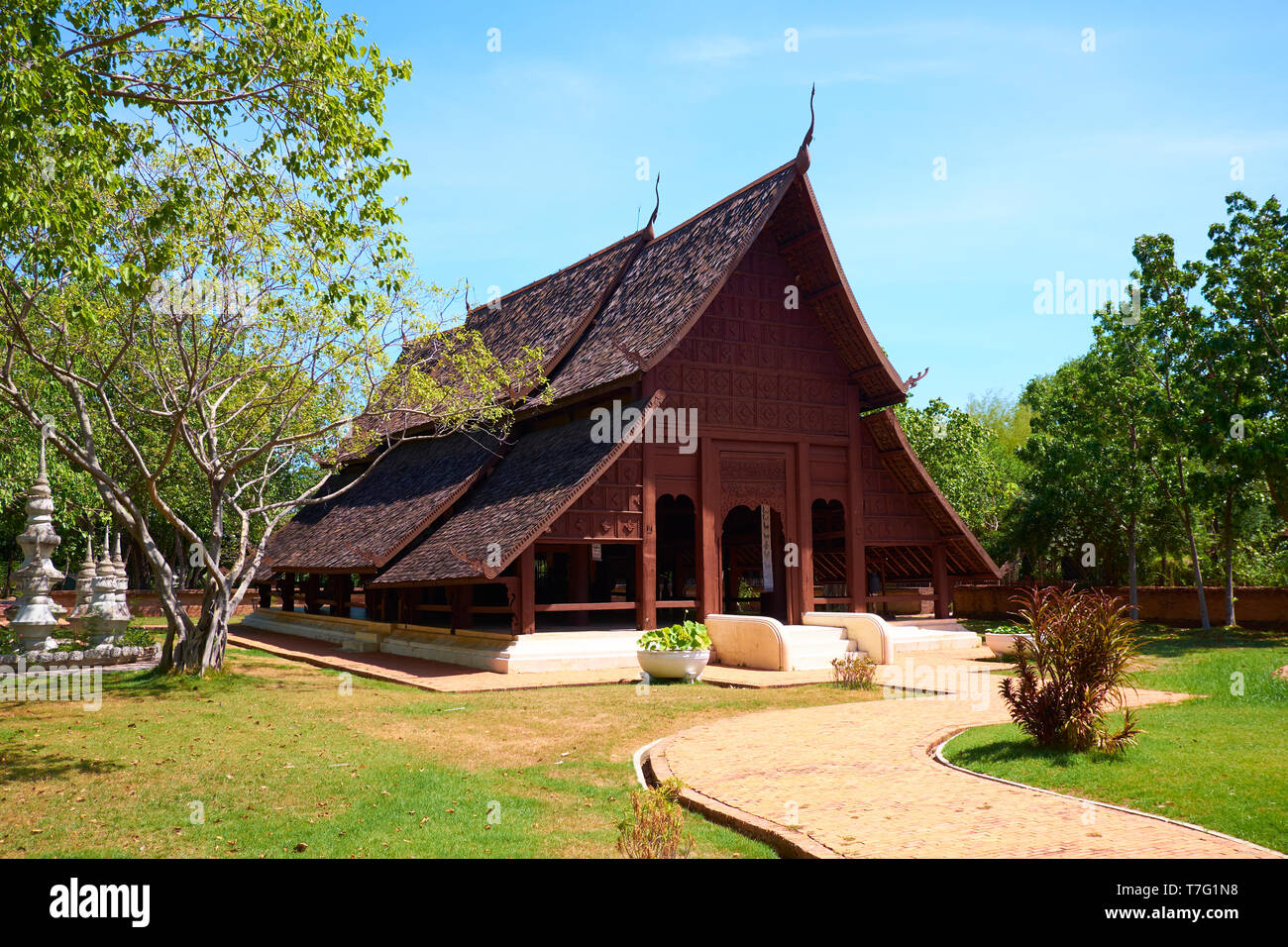 Wihan wat chiang khong hi-res stock photography and images - Alamy