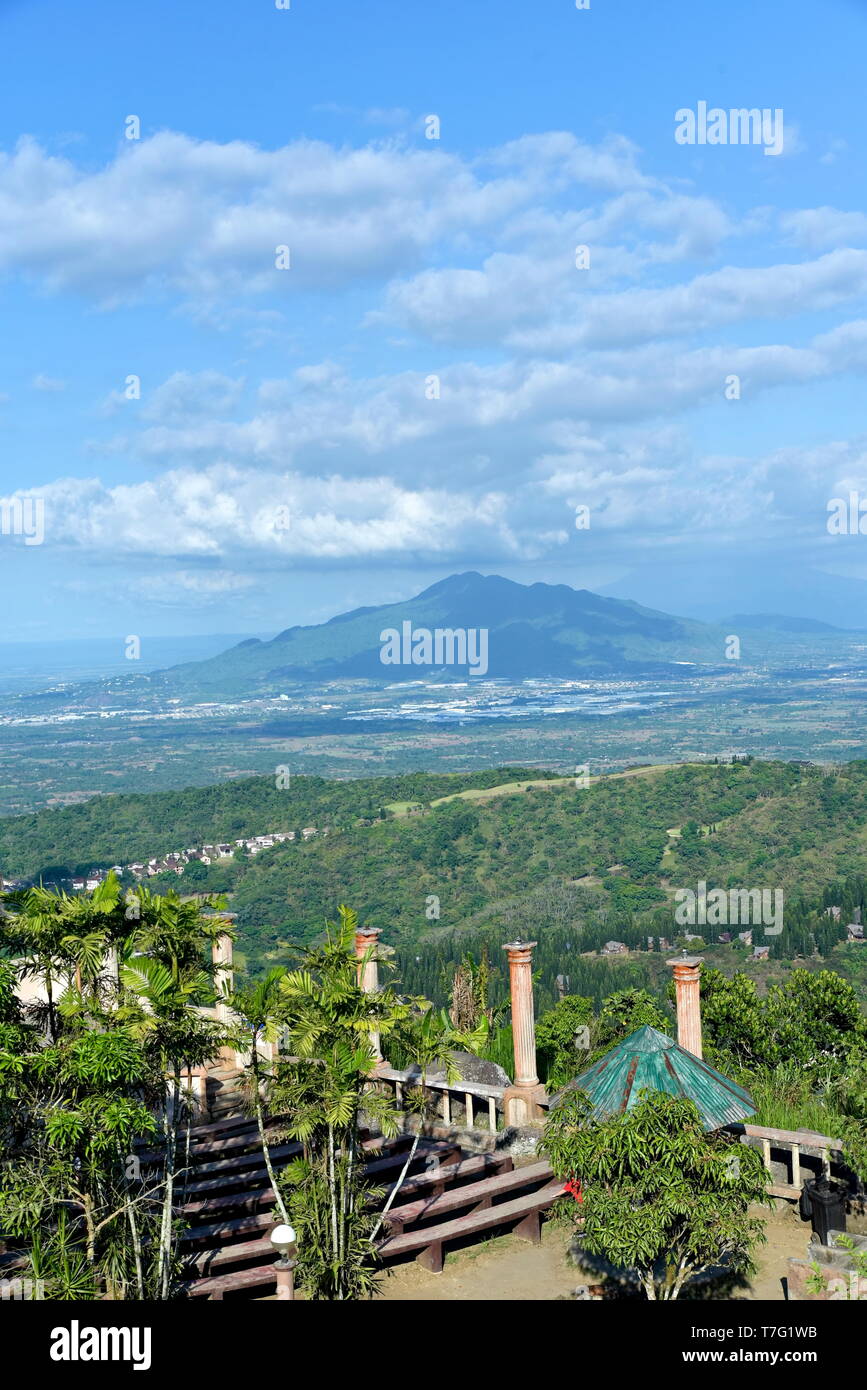 skyline view around Tagaytay city Hightland at the day, Philippines ...