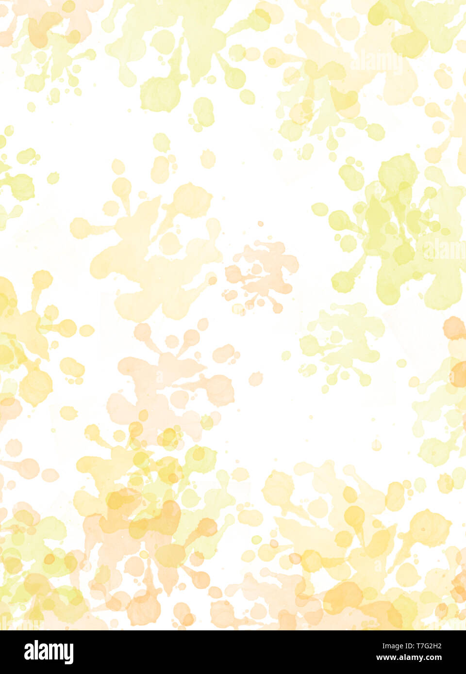 Abstract beautiful Colorful watercolor illustration painting background ...