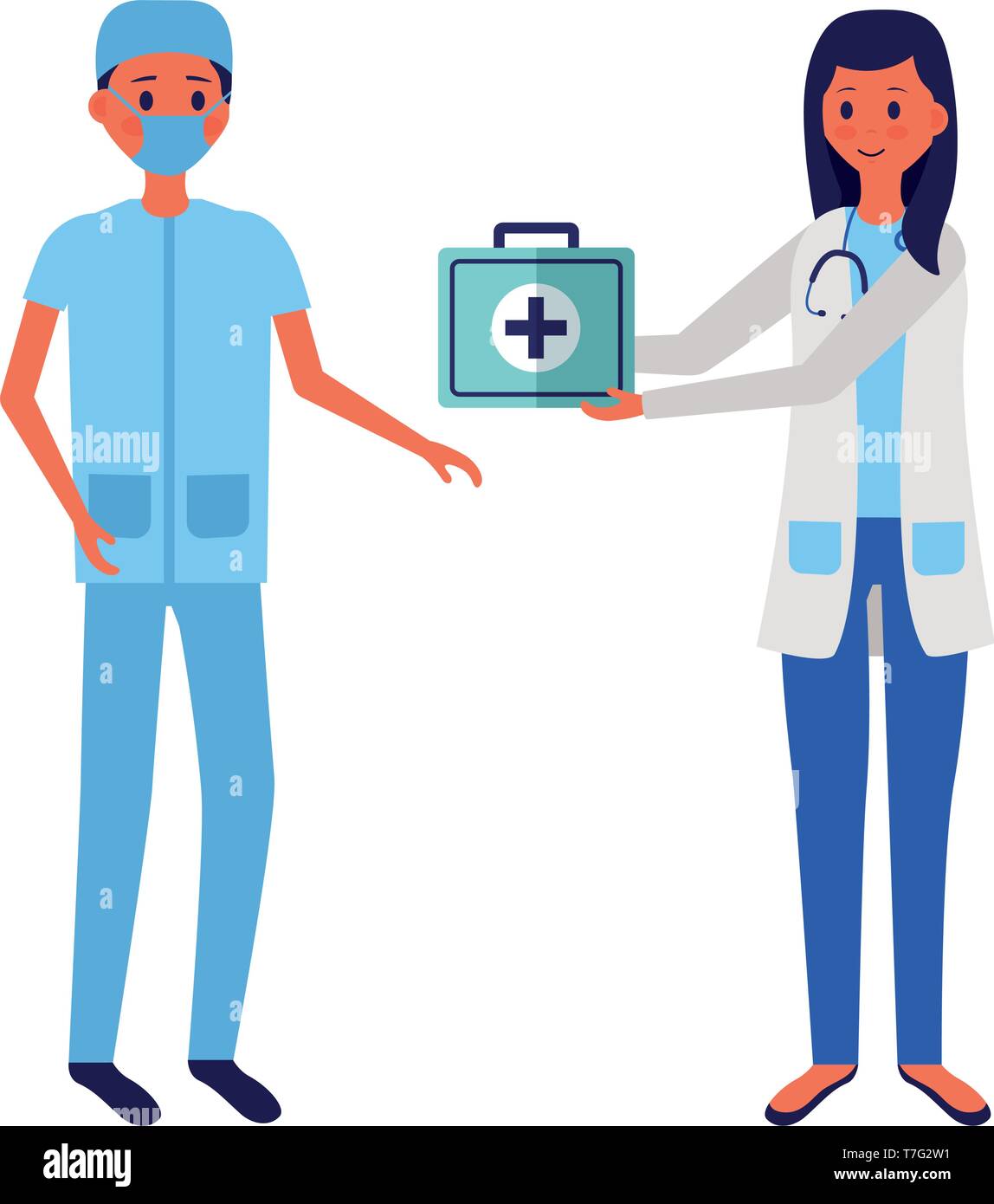 medical people characters Stock Vector Image & Art - Alamy