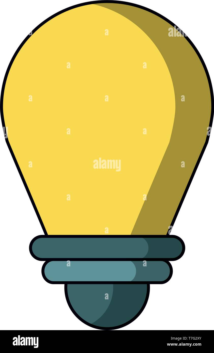 Bulb light symbol isolated Stock Vector Image & Art - Alamy