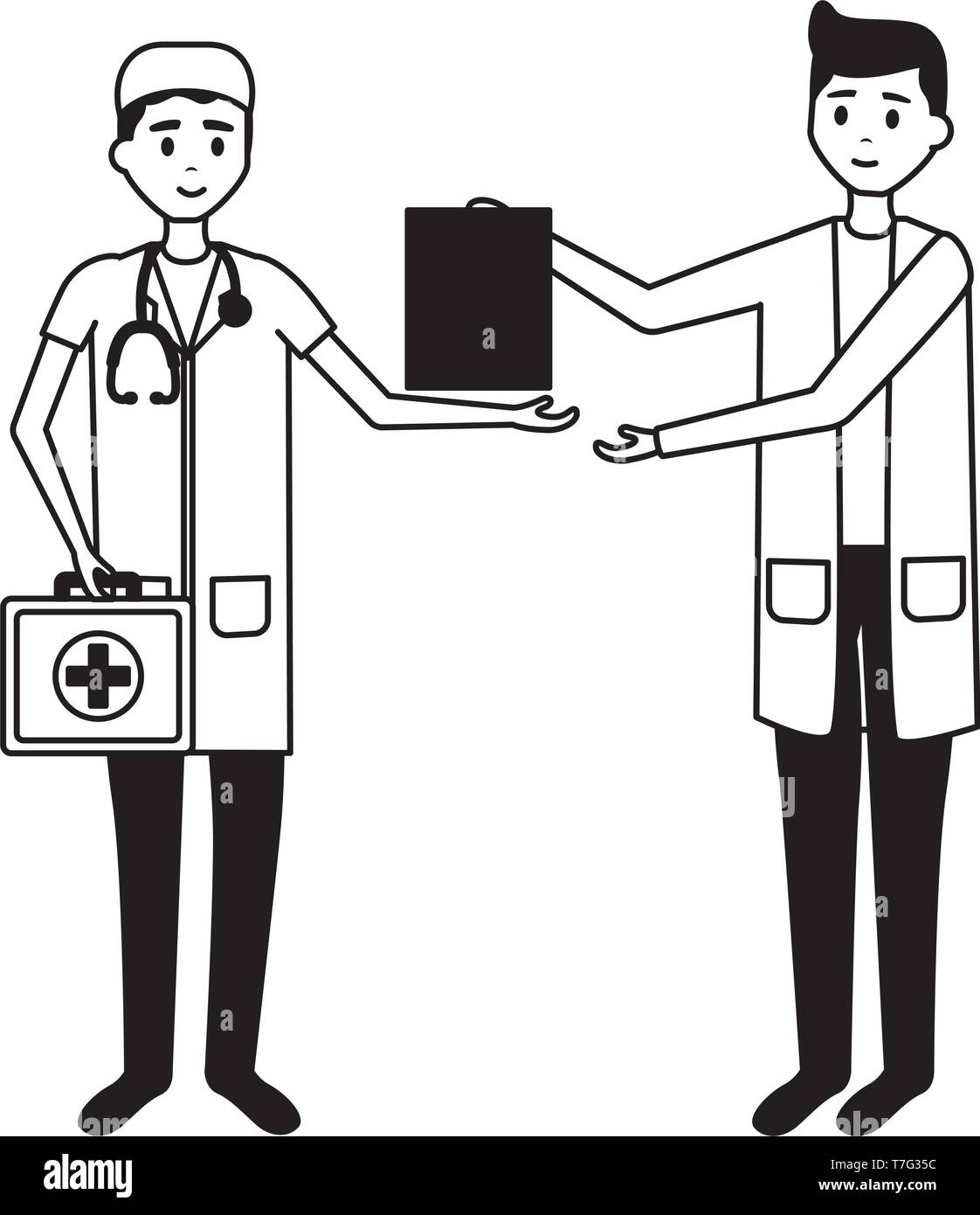 medical people characters Stock Vector Image & Art - Alamy