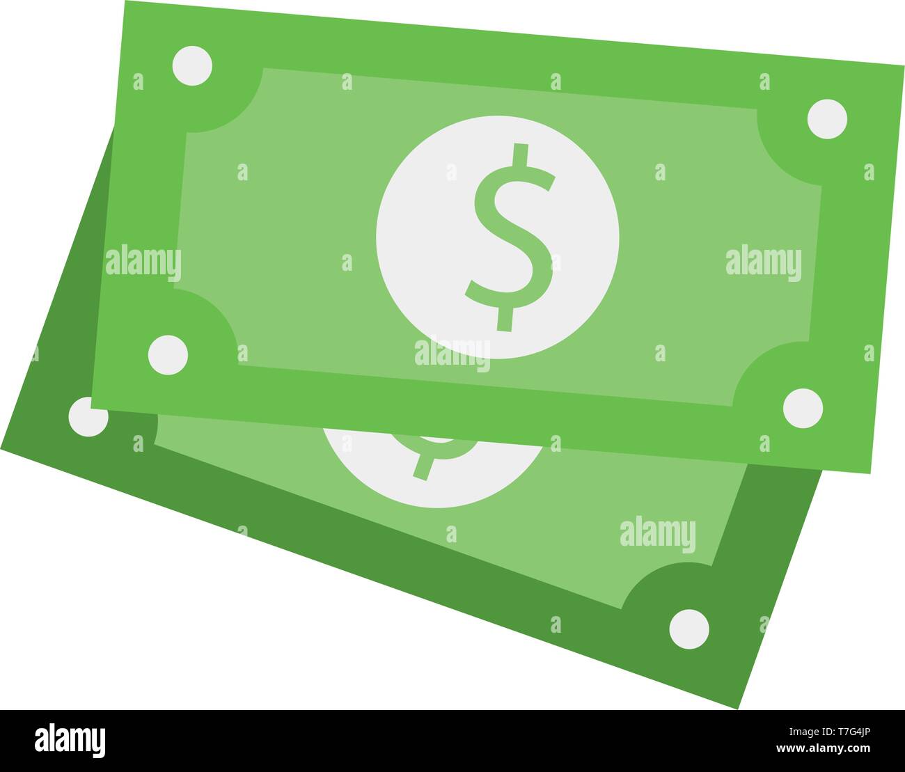 Money cash billets isolated Stock Vector Image & Art - Alamy