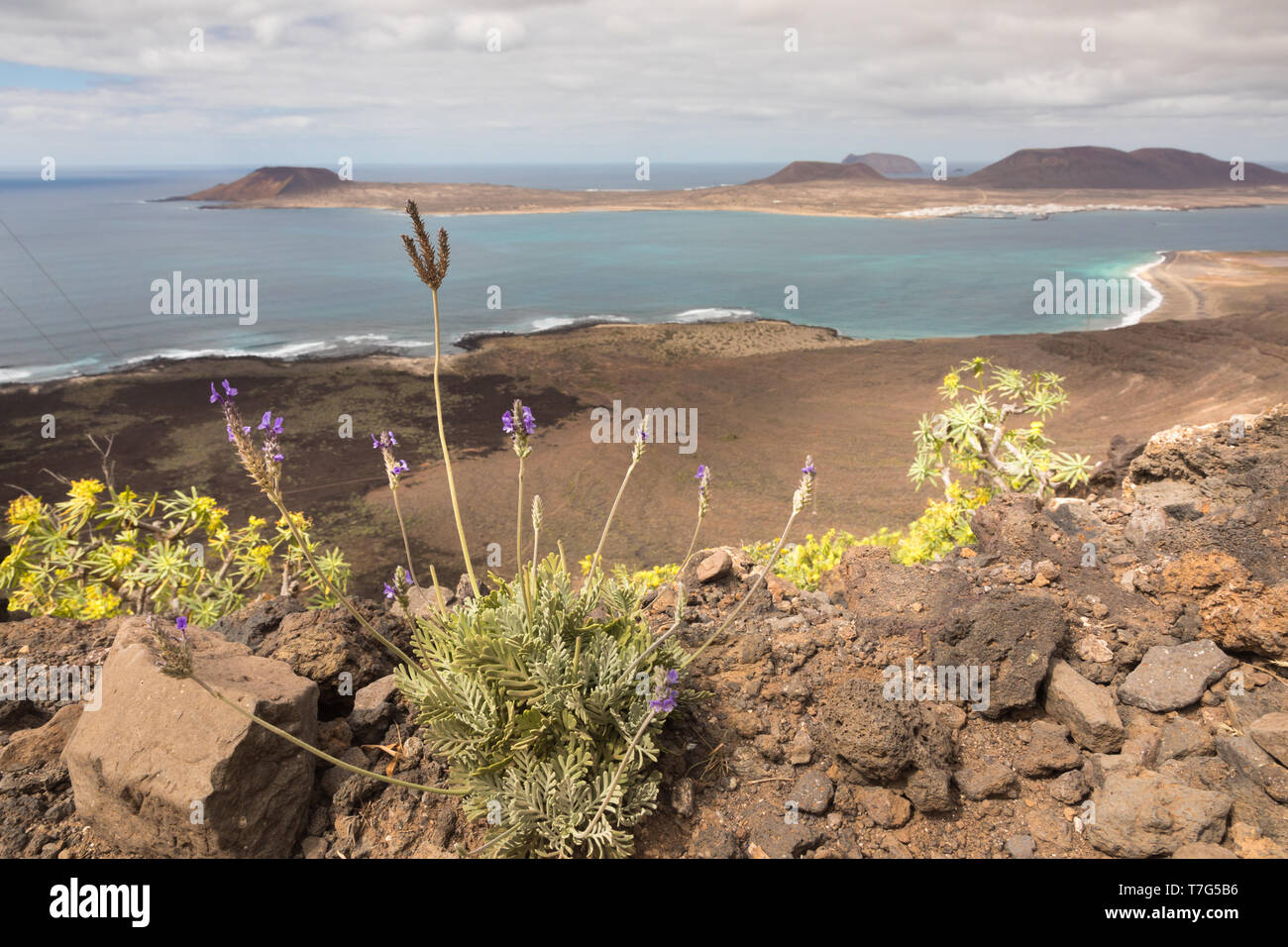 Landscape Playa de Risco Stock Photo - Alamy