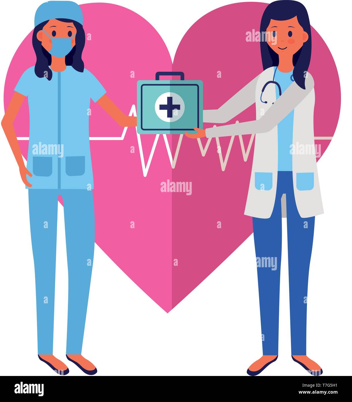 medical people characters Stock Vector Image & Art - Alamy