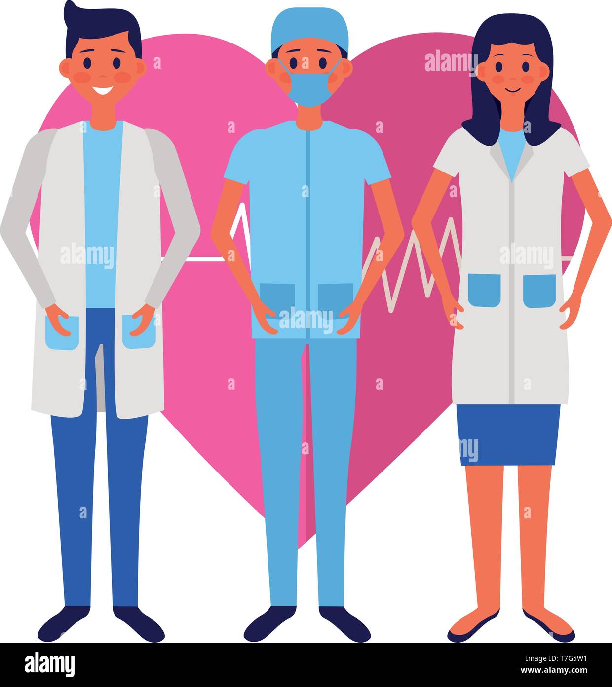 medical people characters Stock Vector Image & Art - Alamy