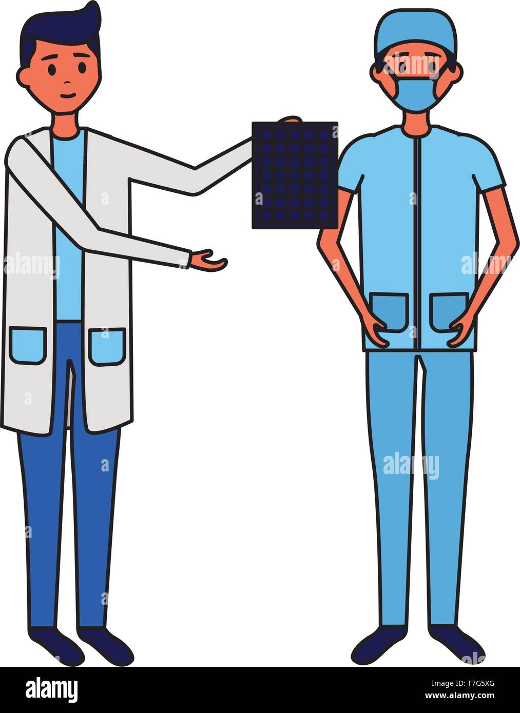 medical people characters Stock Vector Image & Art - Alamy