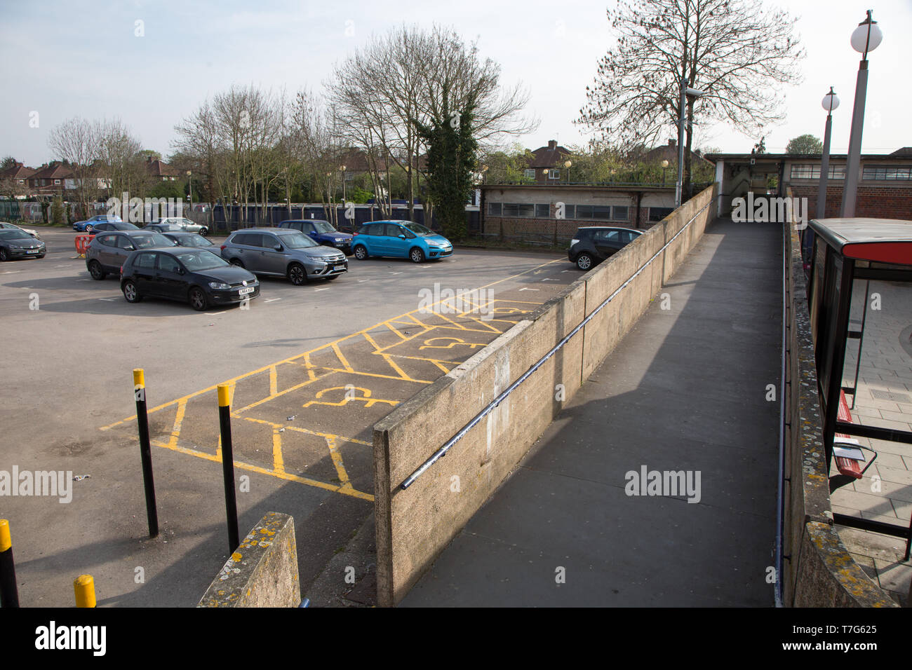 Underground parking ramp hi-res stock photography and images - Alamy