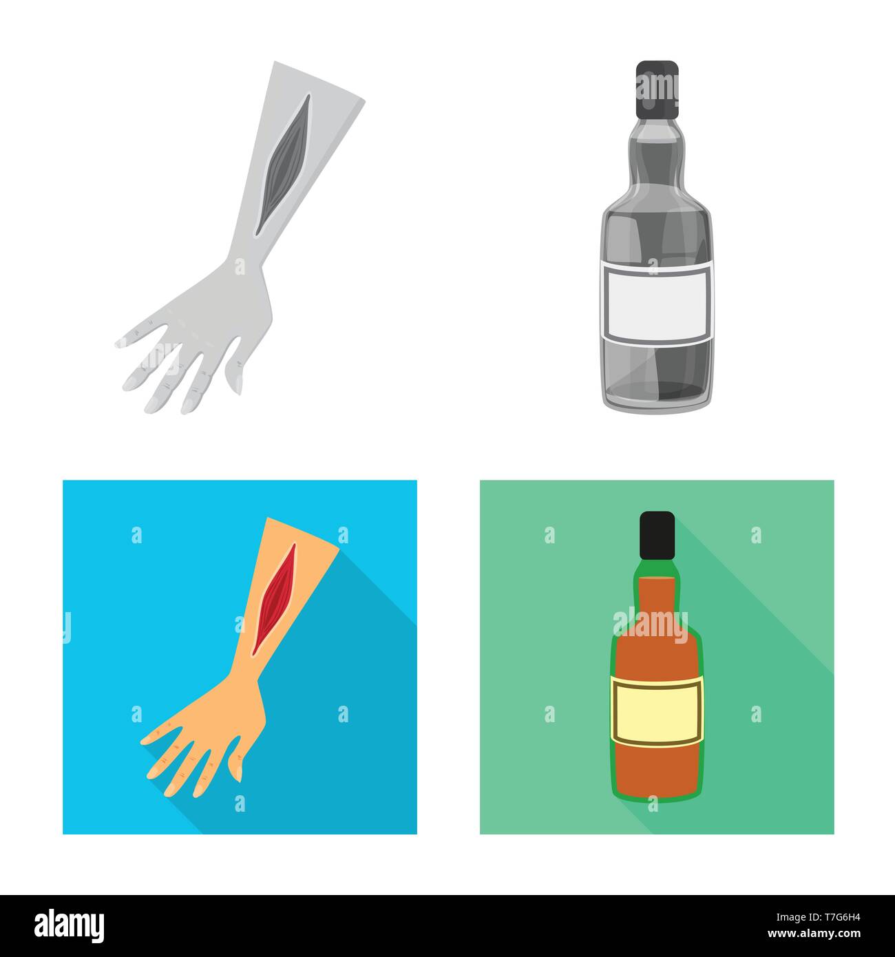 injury,arm,bottle,skin,whiskey,blood,alcohol,body,drink,hand,beverage ...