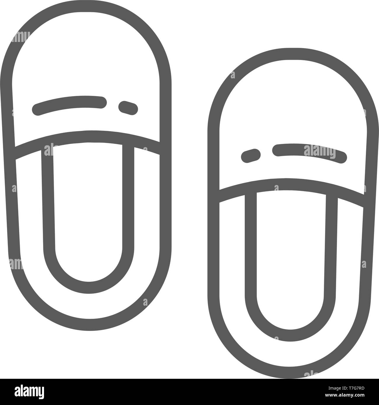 Home material icon outline Black and White Stock Photos & Images - Alamy