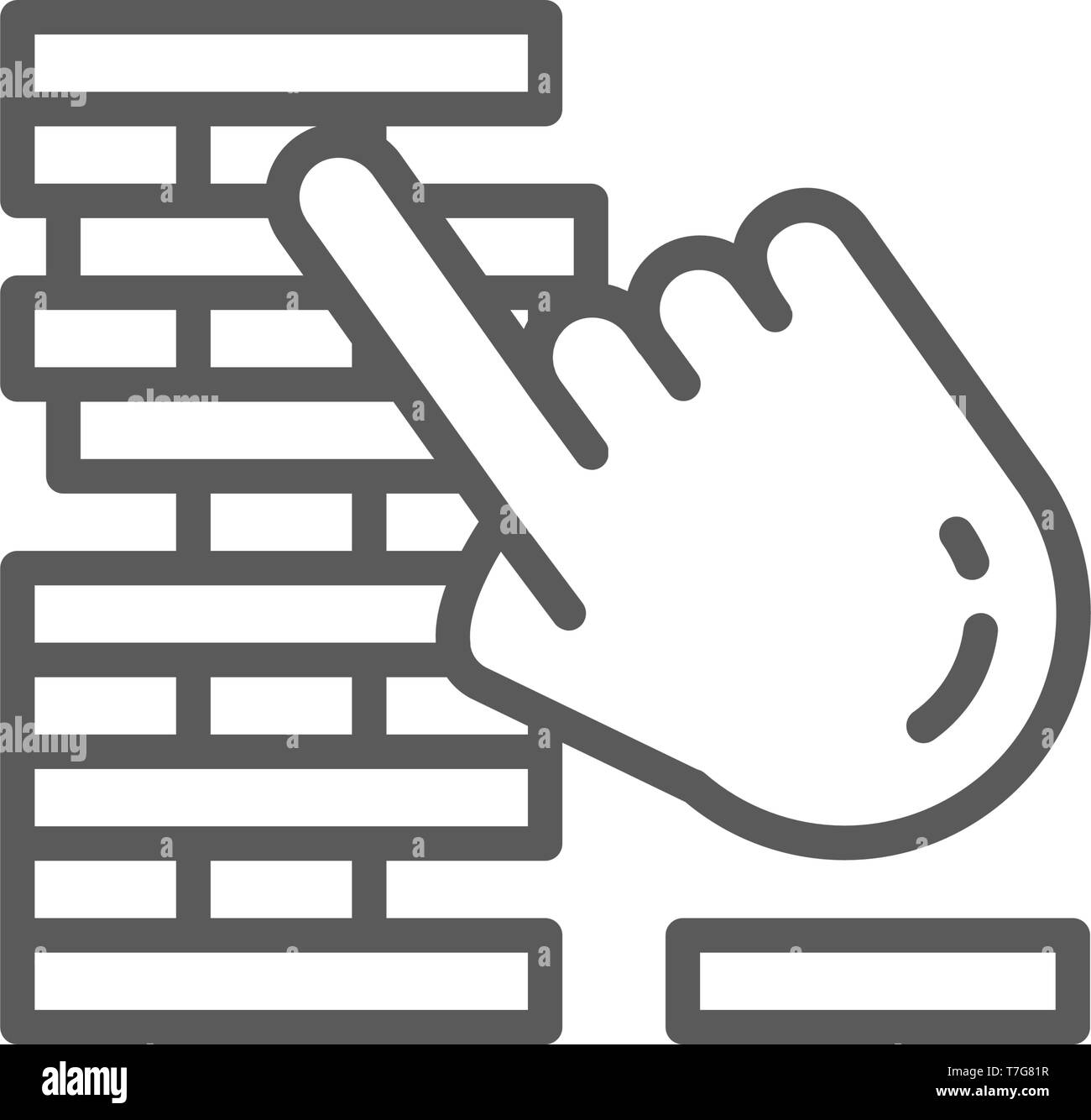 Hand board game wooden Stock Vector Images - Alamy