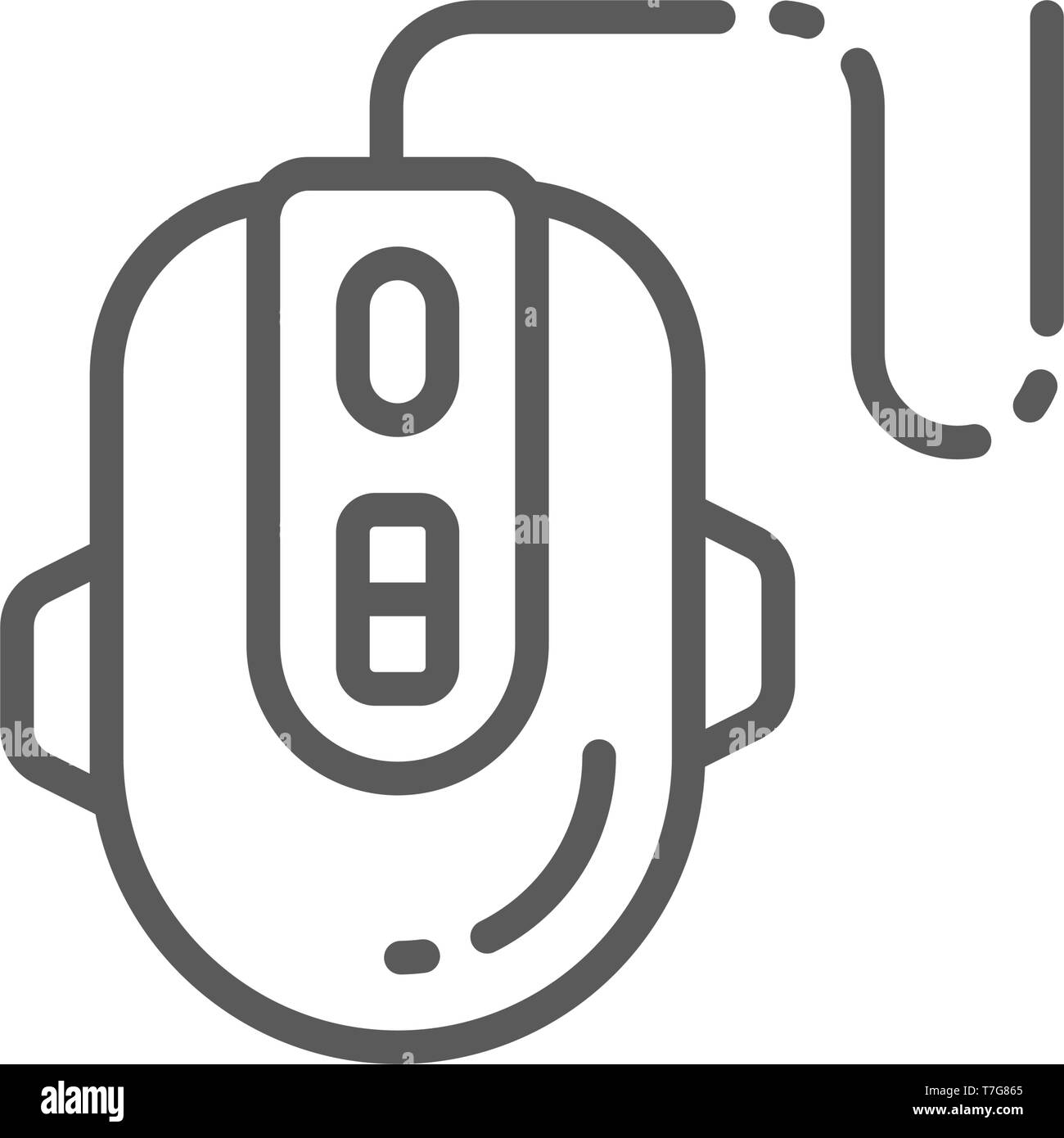 Handheld mouse Stock Vector Images - Alamy