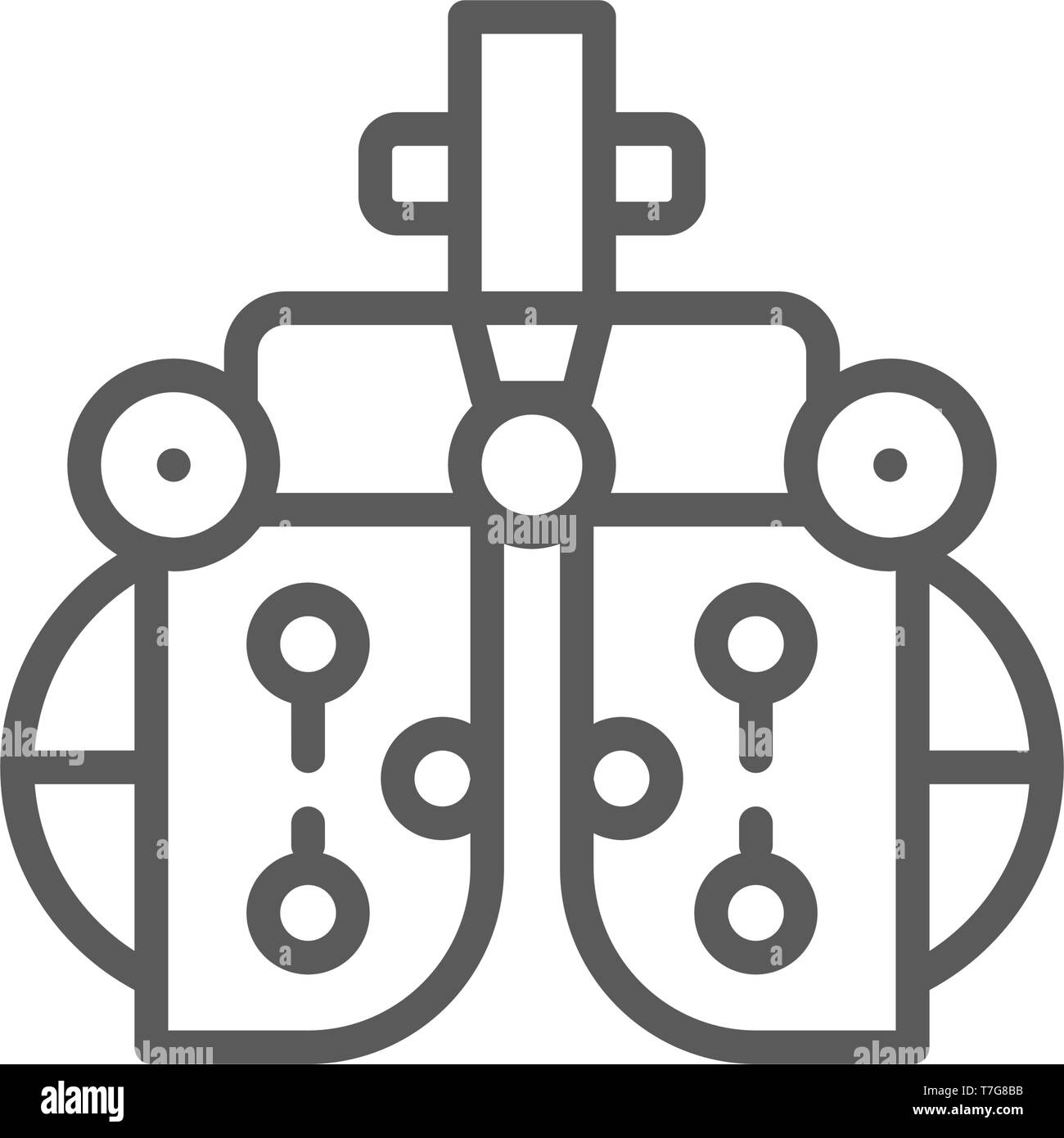 Astigmatism check Black and White Stock Photos & Images - Alamy