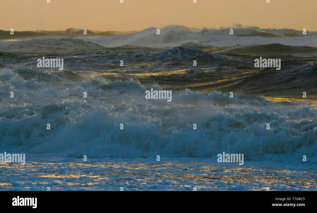 Storm over the North Sea, Germany Stock Photo - Alamy