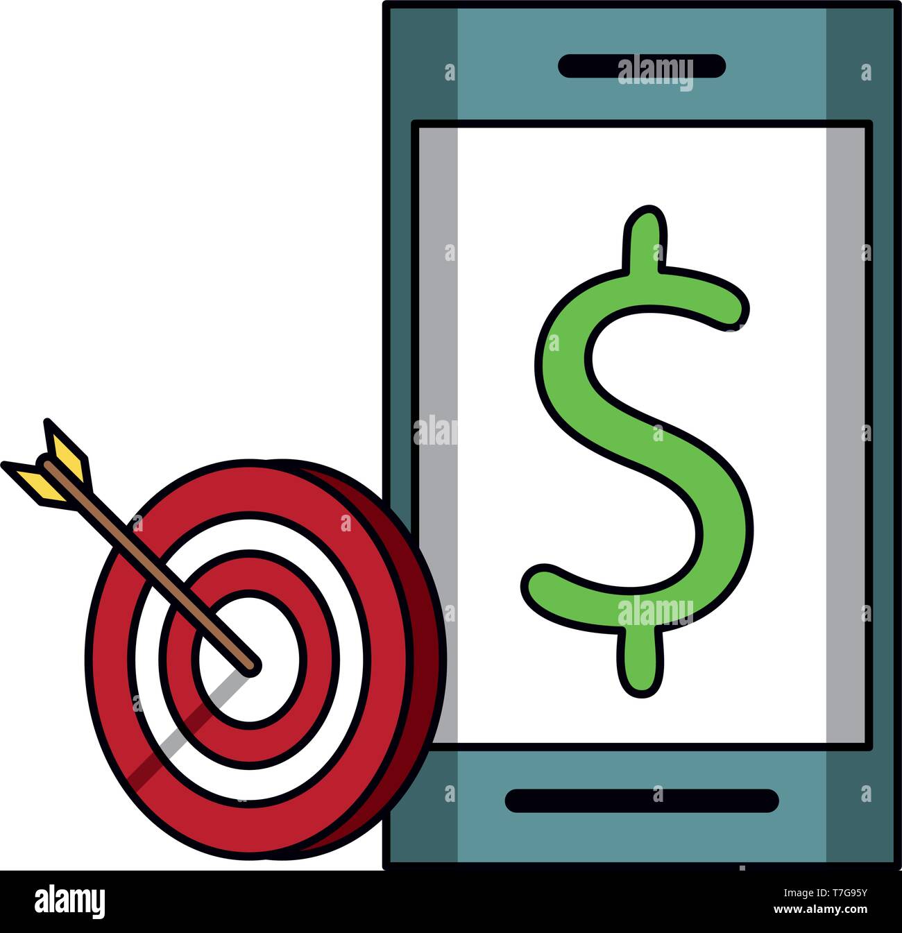 Financial goal symbols Stock Vector Images - Alamy