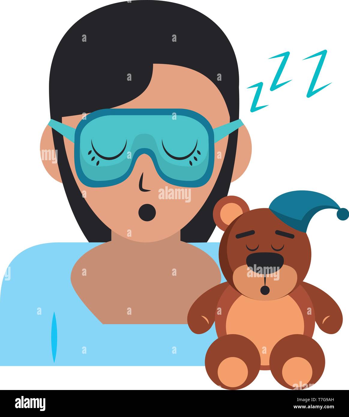 Sleep and rest cartoons Stock Vector Image & Art - Alamy