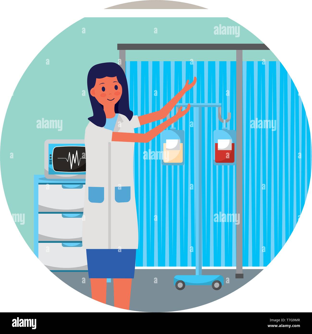 people character consultation room Stock Vector Image & Art - Alamy