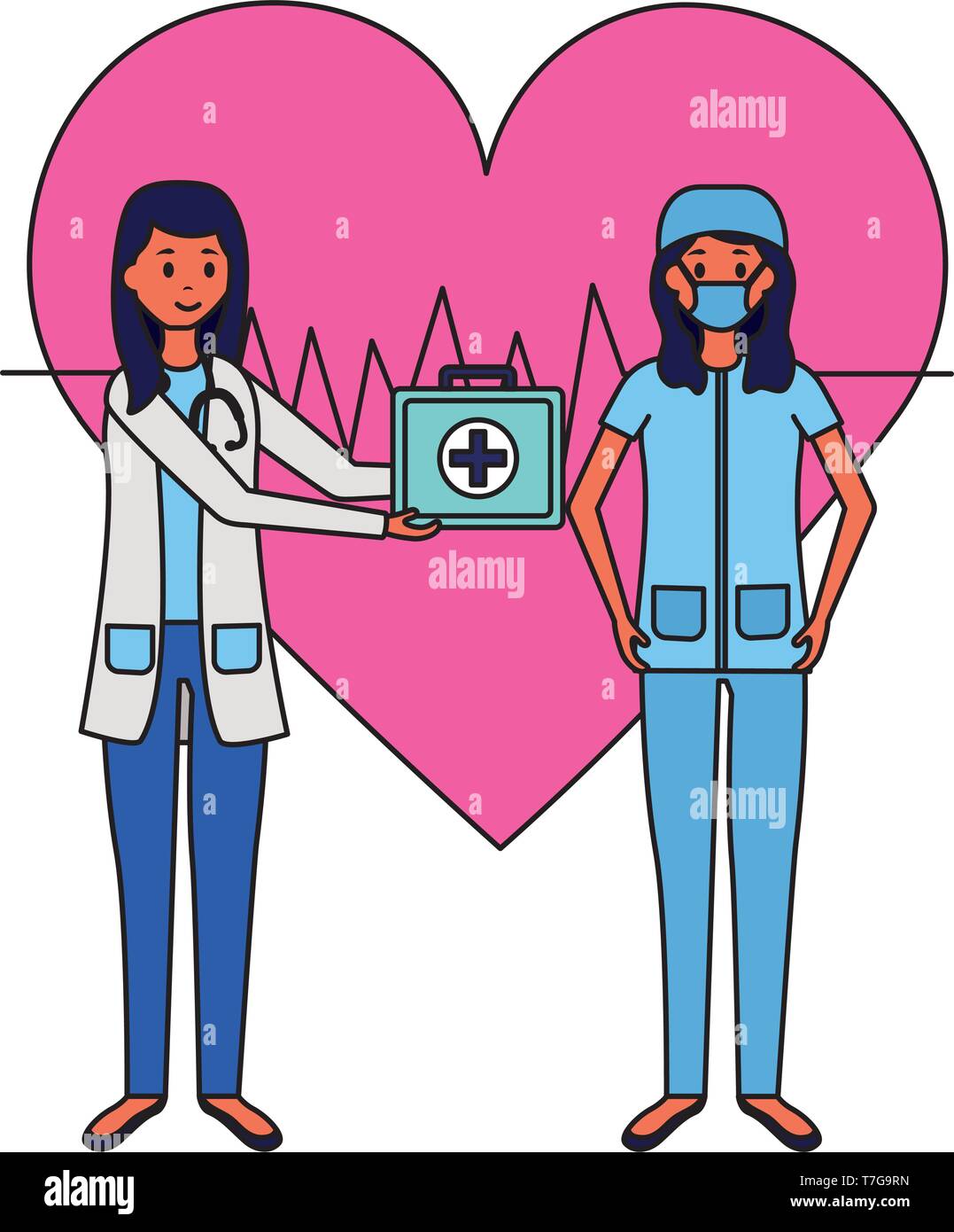 medical people characters Stock Vector Image & Art - Alamy