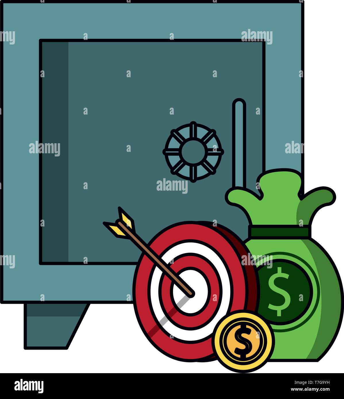 Business and investment symbols Stock Vector Image & Art - Alamy