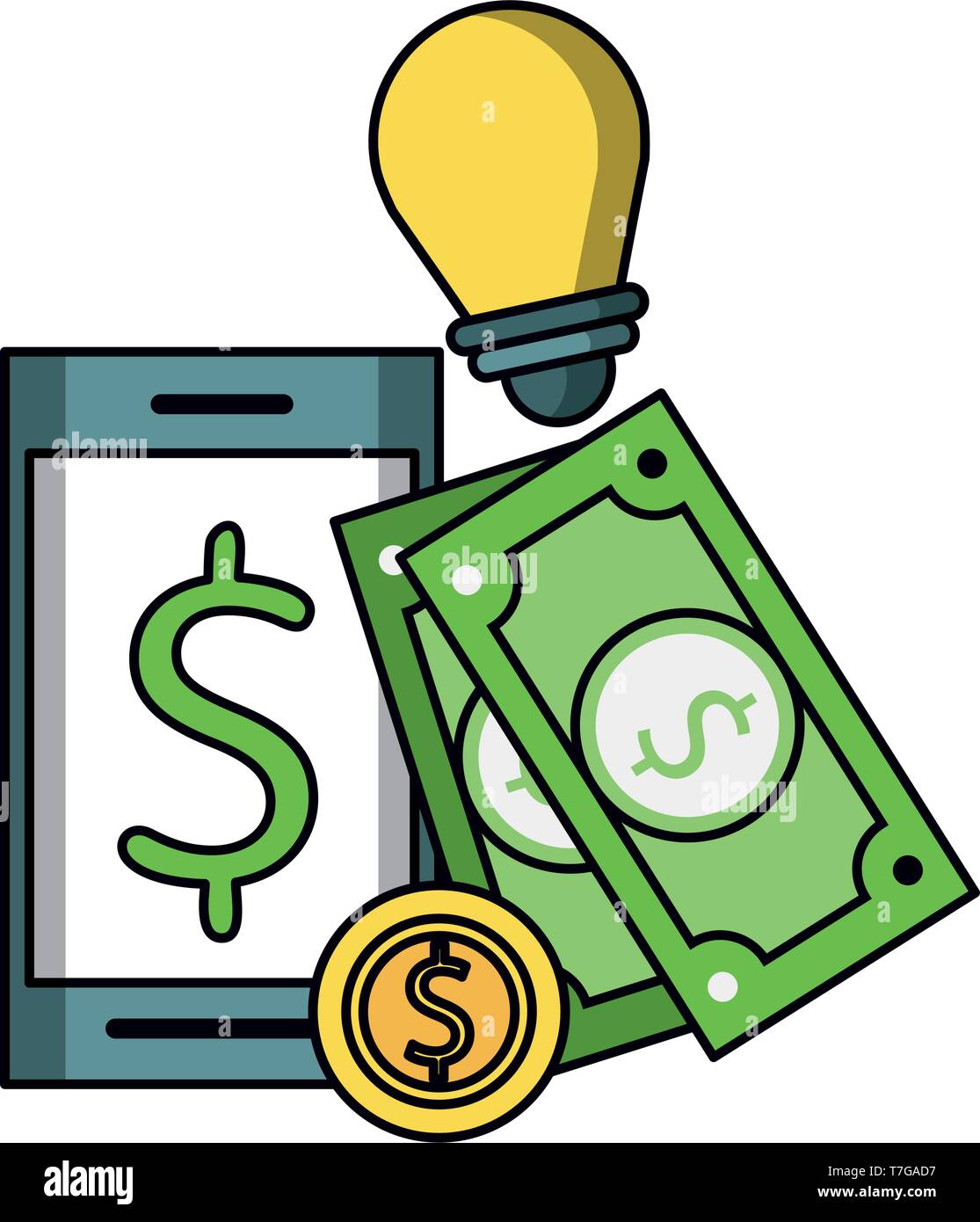 Business and investment symbols Stock Vector Image & Art - Alamy