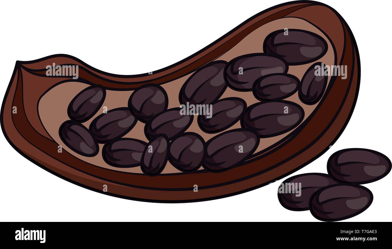 Nuts natural food cartoon Stock Vector Image & Art - Alamy