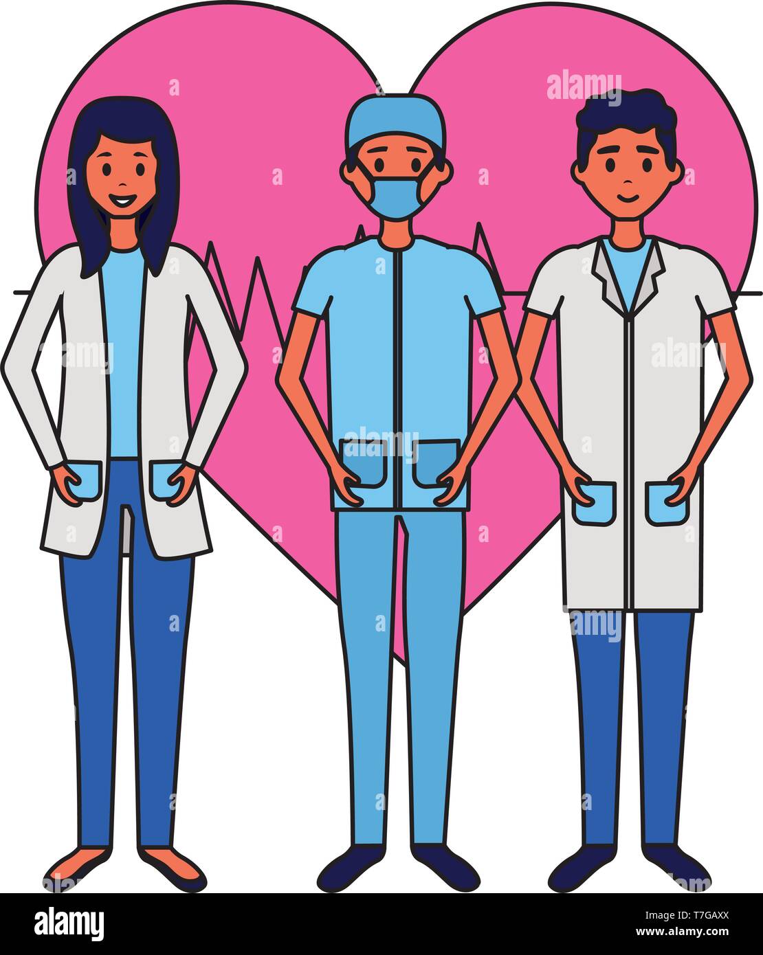 medical people characters Stock Vector Image & Art - Alamy