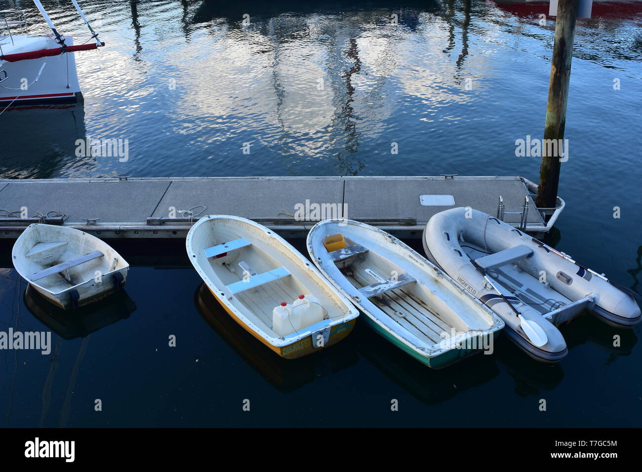 Plastic dinghy hi-res stock photography and images - Alamy