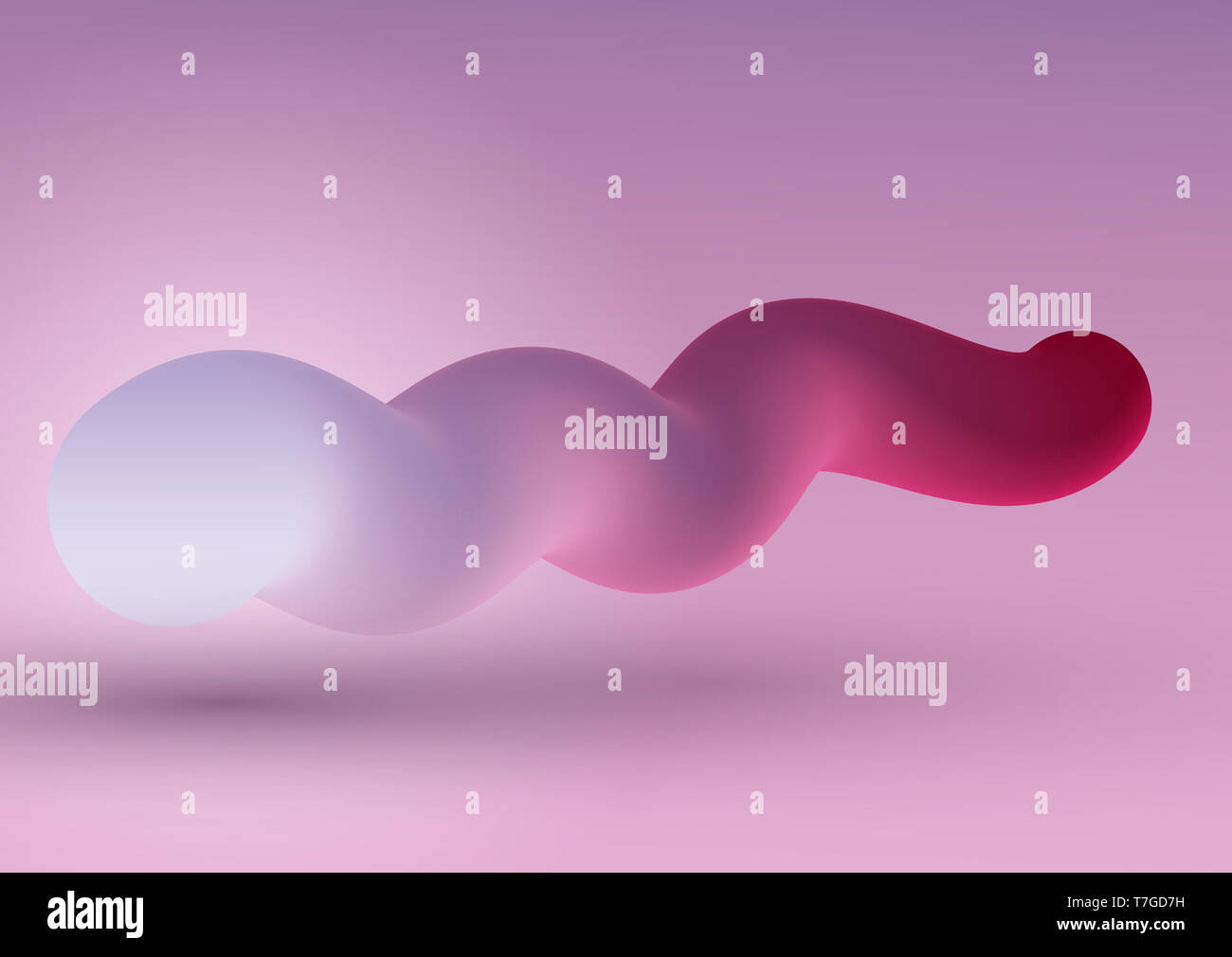Abstract background with a fluid style shape Stock Photo - Alamy