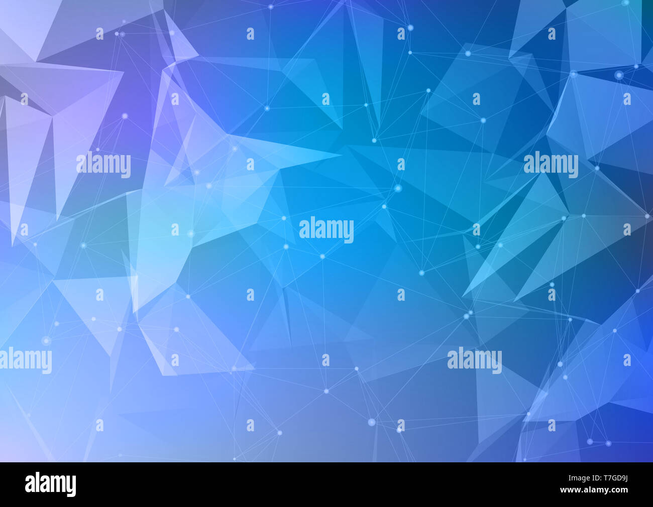 Abstract network connections background with connecting lines and dots ...